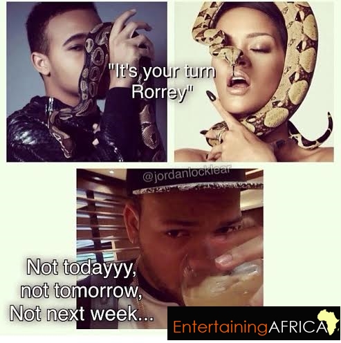 Can You Wrap A Snake Around Your Head Like Rihanna In This Picture ...